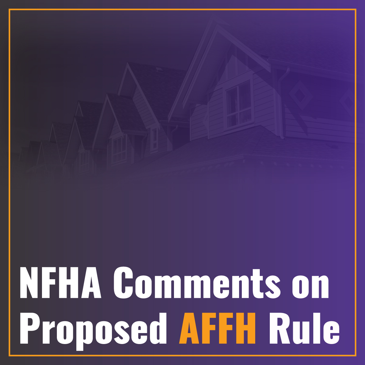 Affirmatively Furthering Fair Housing - NFHA